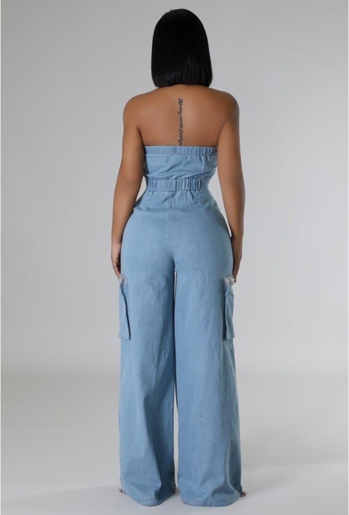 Eclipse Denim Jumpsuit – Body By J'ne